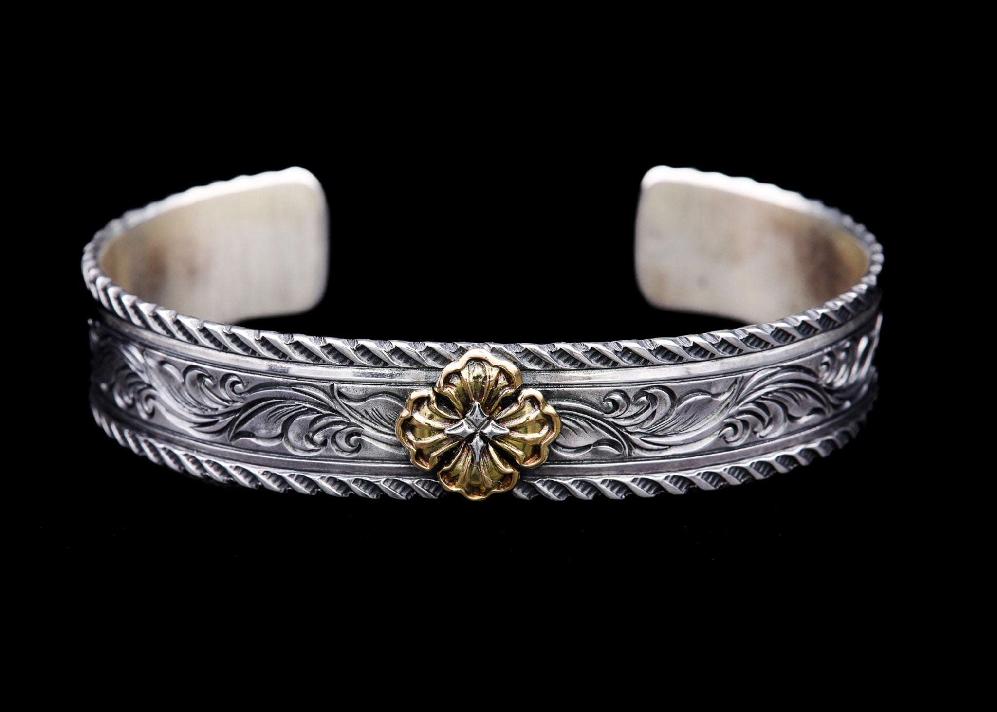 BD3:Sun Flower Bangle｜Horizon Blue Jewelry – ホリゾンブルー